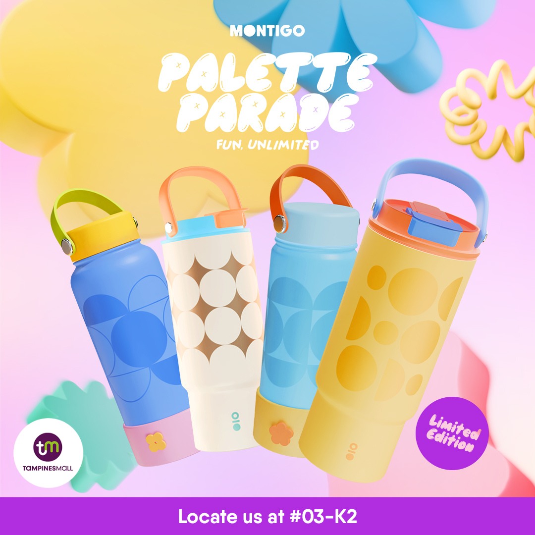 Shop Montigo’s New Palette Parade at Tampines Mall | Tampines Mall News