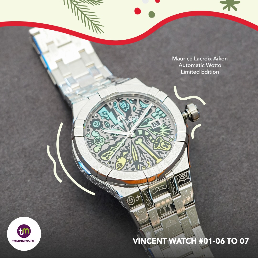 Vincent Watch: Luxury Timepieces at Tampines Mall | Tampines Mall News