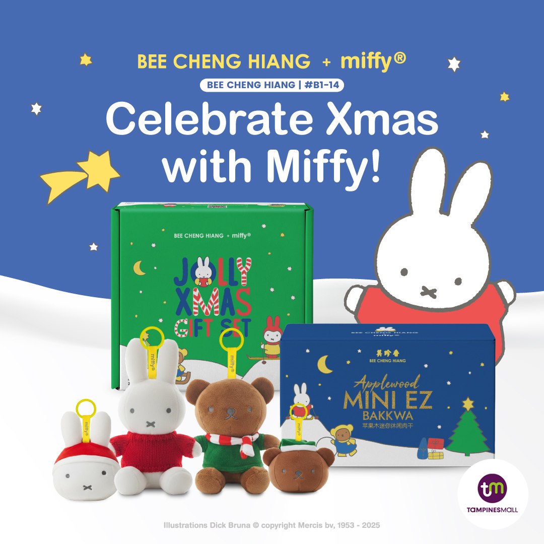 Bee Cheng Hiang Miffy: Festive Gifts & Bakkwa Sets | Tampines Mall News